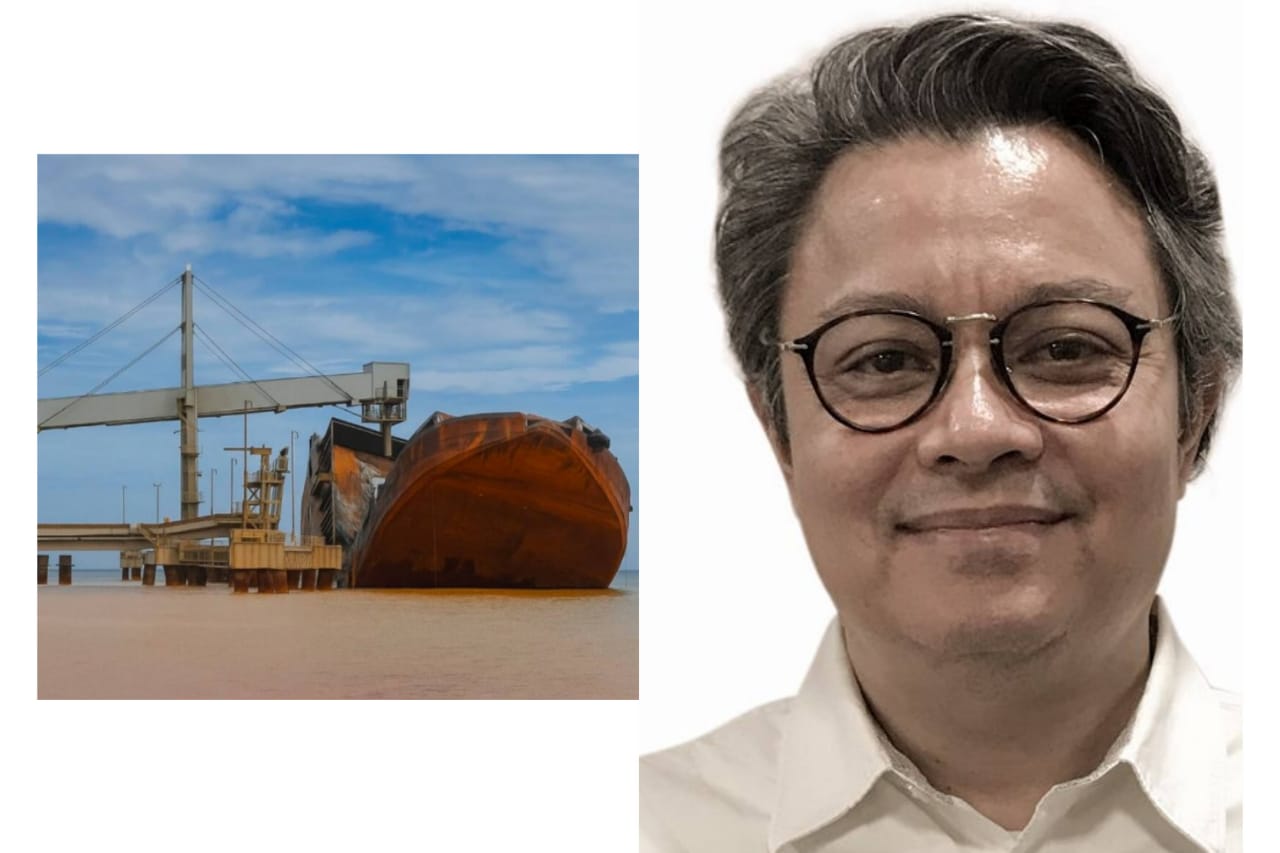 Insiden Patahnya Kapal Tongkang Di Wetar Utara, Ribuan Ton Material ...